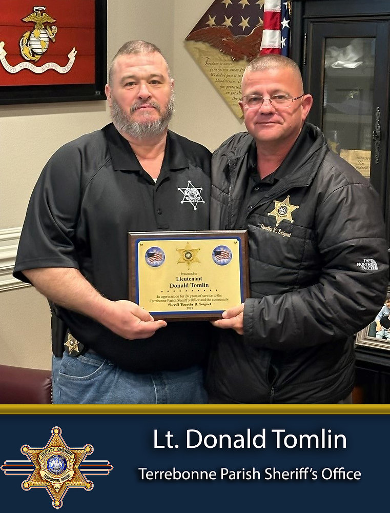 TPSO honors recent retiree