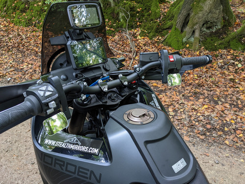 SM7 HUSQVARNA Norden 901 / KTM 890 ADV Mirrors | Stealth Mirrors