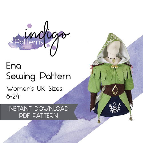 Ena Sewing Pattern | Indigo Patterns