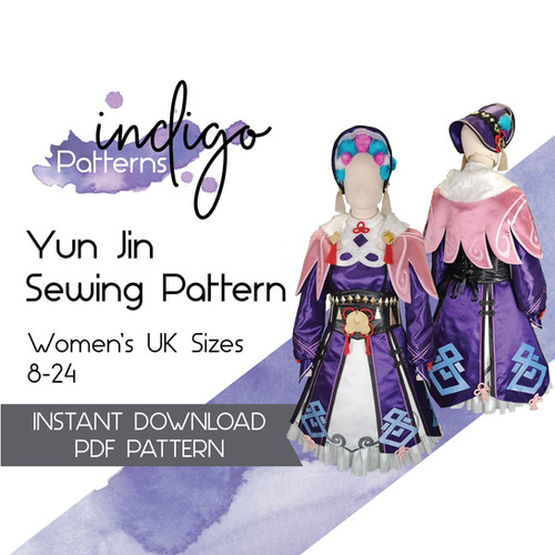 Yun Jin Sewing Pattern | Indigo Patterns