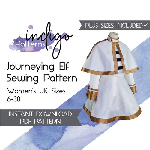 Frieren Cosplay Sewing Pattern | Indigo Patterns