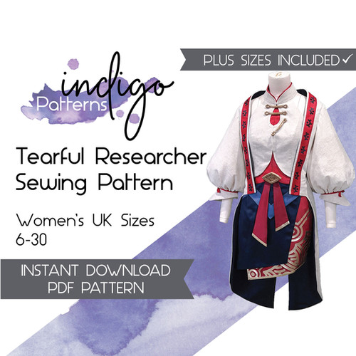 Tearful Purah Sewing Pattern | Indigo Patterns