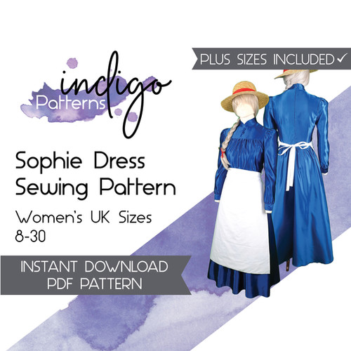 Sophie Dress Sewing Pattern | Indigo Patterns