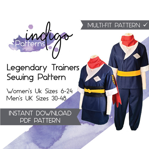 Legendary Trainer Unisex Sewing Pattern | Indigo Patterns