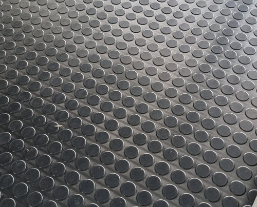 [NEW] Circular studded rubber sheet | Antiskid Mat | Cargo lift Mat ...