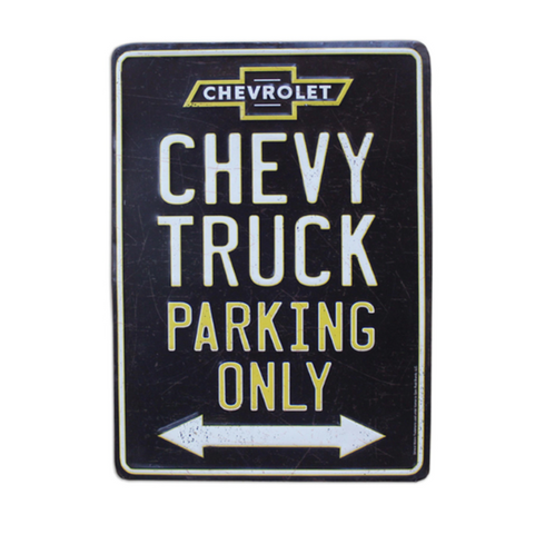 Chevy Truck Parking Sign | Eduquip Ltd