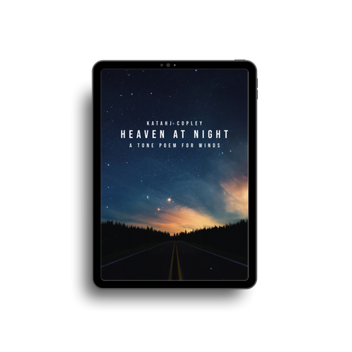 HEAVEN AT NIGHT (Score and Parts) | Katahj Copley Music