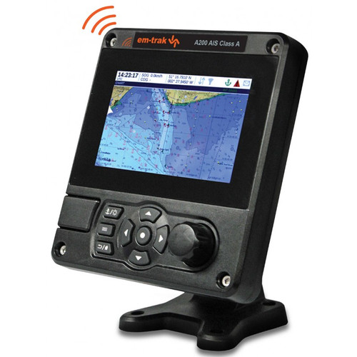 A200 - AIS Class A. SOLAS & Inland certified, waterproof with colour ...