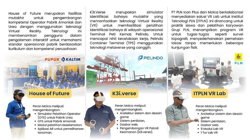 Virtual Reality Training | Molca AR/VR