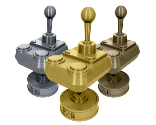 Retro Joystick Trophy | WHITEFOOT3D Shop