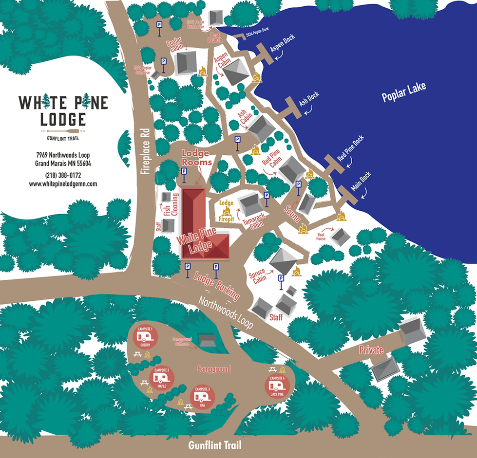 Map | White Pine Lodge