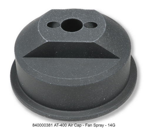 840000381 14GA Fan Spray Air Cap | Thermach