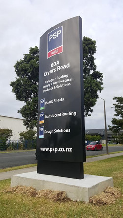 Pylon, Display Plinth & Pole Signage Auckland | Freestanding Signs