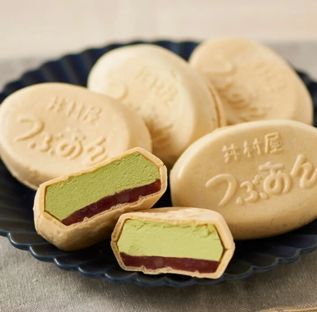 IMURAYA MATCHA TSUBUAN MONAKA - ICE CREAM SANDWICH 300ML/5PCS | Montafoods