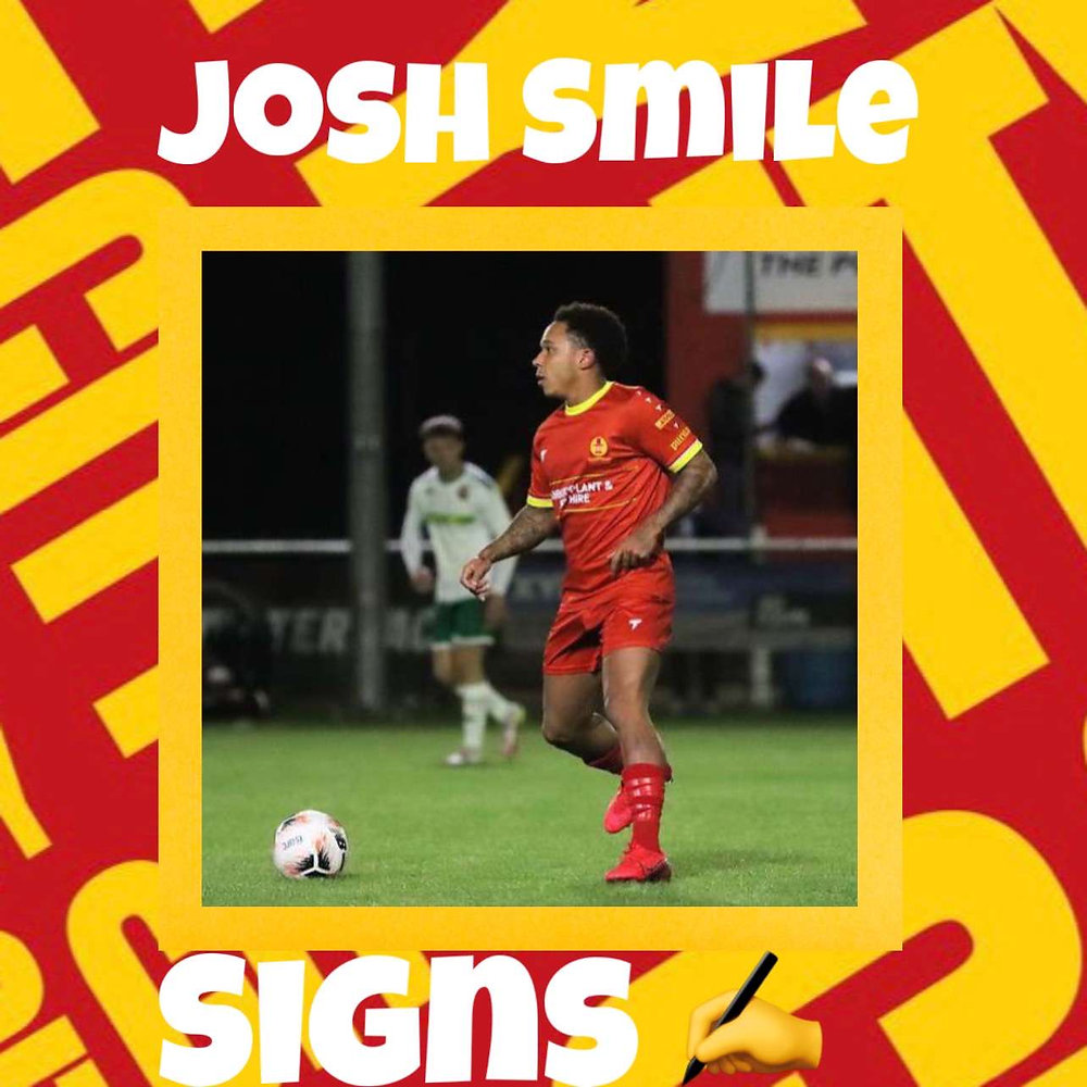 Josh smile signs for city ️
