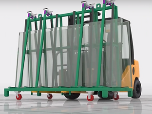 A Frame Glass Rack | H&H Glass Machinery
