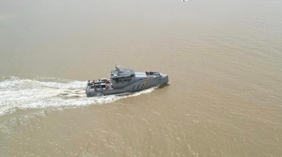 Guyana incorporó el patrullero GDFS Shahoud mientras destaca su ...