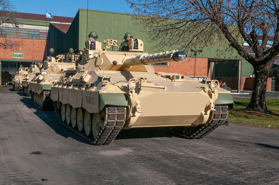 El Ejército Argentino recibe los primeros TAM 2CA2