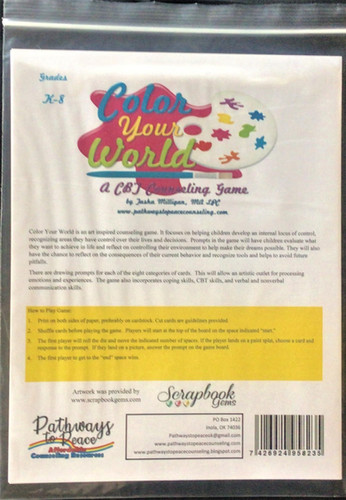 Color Your World: A Cognitive Behavioral Counseling Game - Hard Copy ...