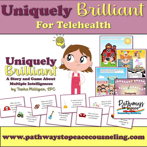 Uniquely Brilliant Book and Game - Telehealth | Pathwaystopeace