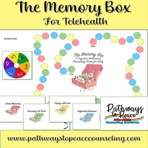 The Memory Box Grief Game Telehealth / Online Version | Pathwaystopeace