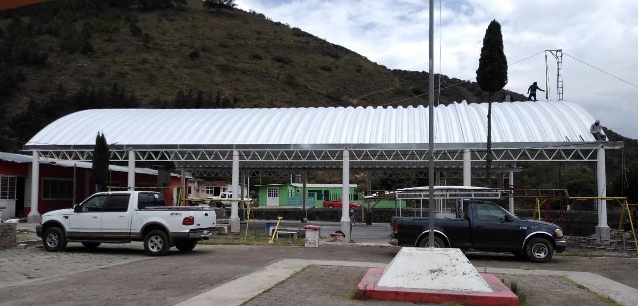 Techos sin Estructura | México | Techos Curvos de Lámina