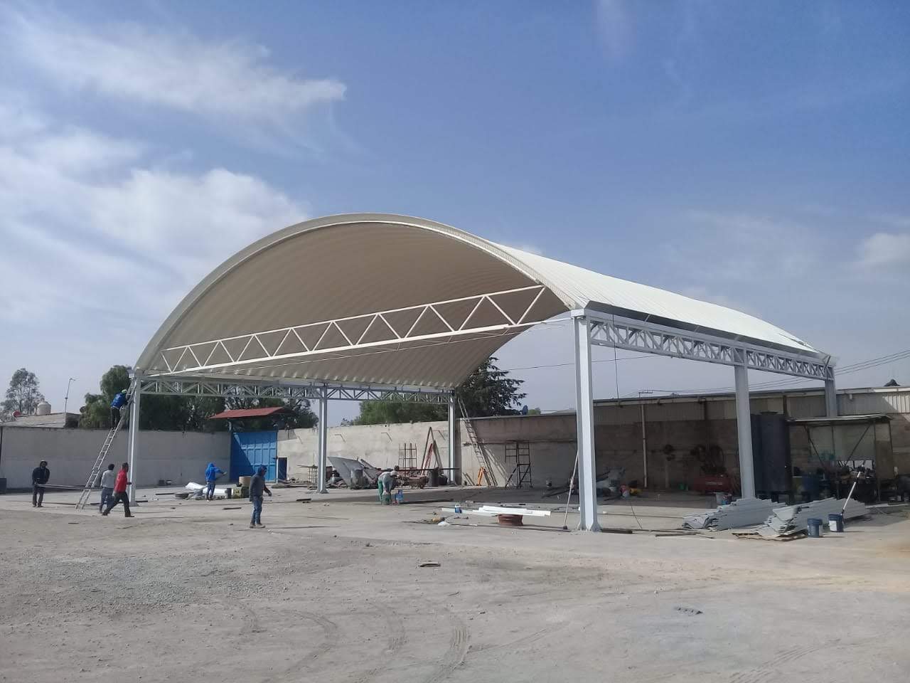 Techos sin Estructura | México | Techos Curvos de Lámina