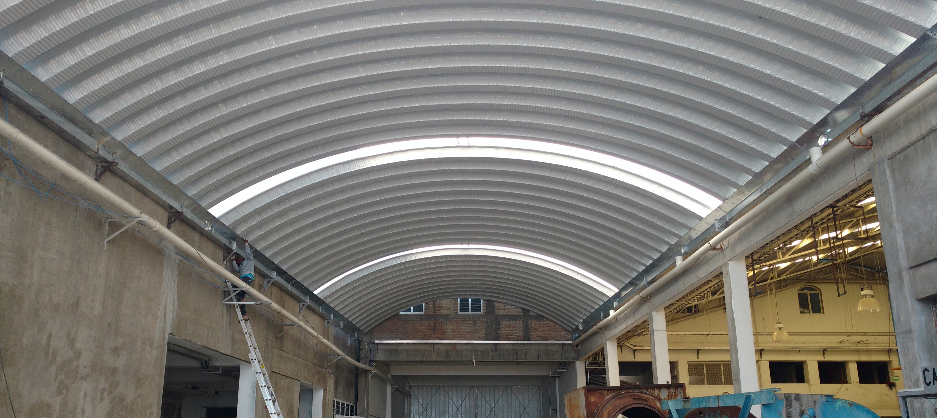 Techos sin Estructura | México | Techos Curvos de Lámina