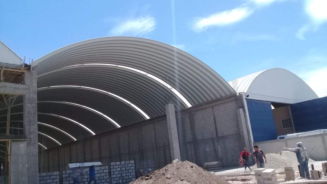 Techos sin Estructura | México | Techos Curvos de Lámina