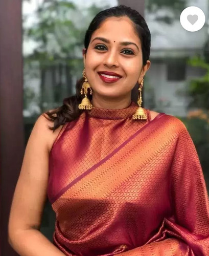 Kubera Pattu Ready to Wear Soft Silk Saree in Maroon Color| WiMO