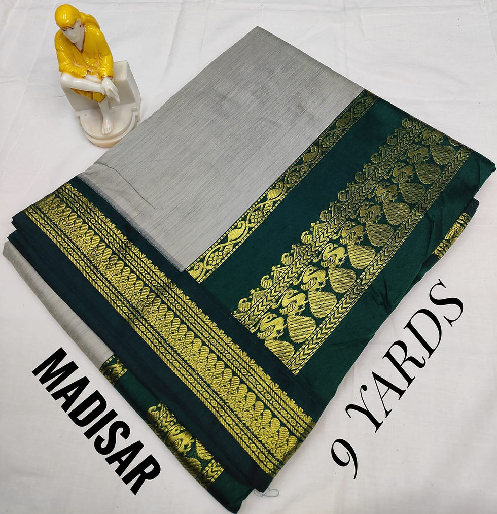 9 Yards Sarees - Madisar Saree - Readymade Madisar 2/6