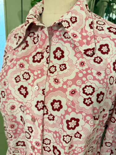 1960s St Michael Flower Power Shirt | Rock Follies Vintage