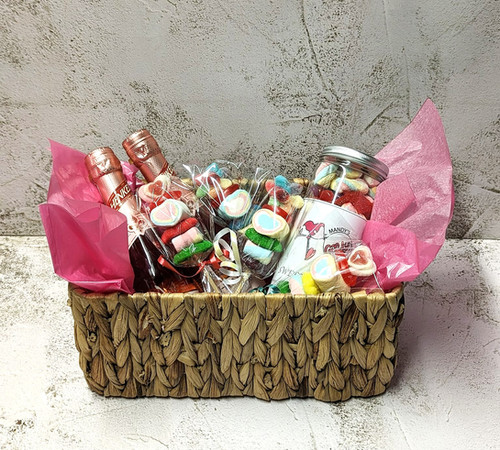 Mini Wine And Lolly Gift Hamper | Mandy's Candy
