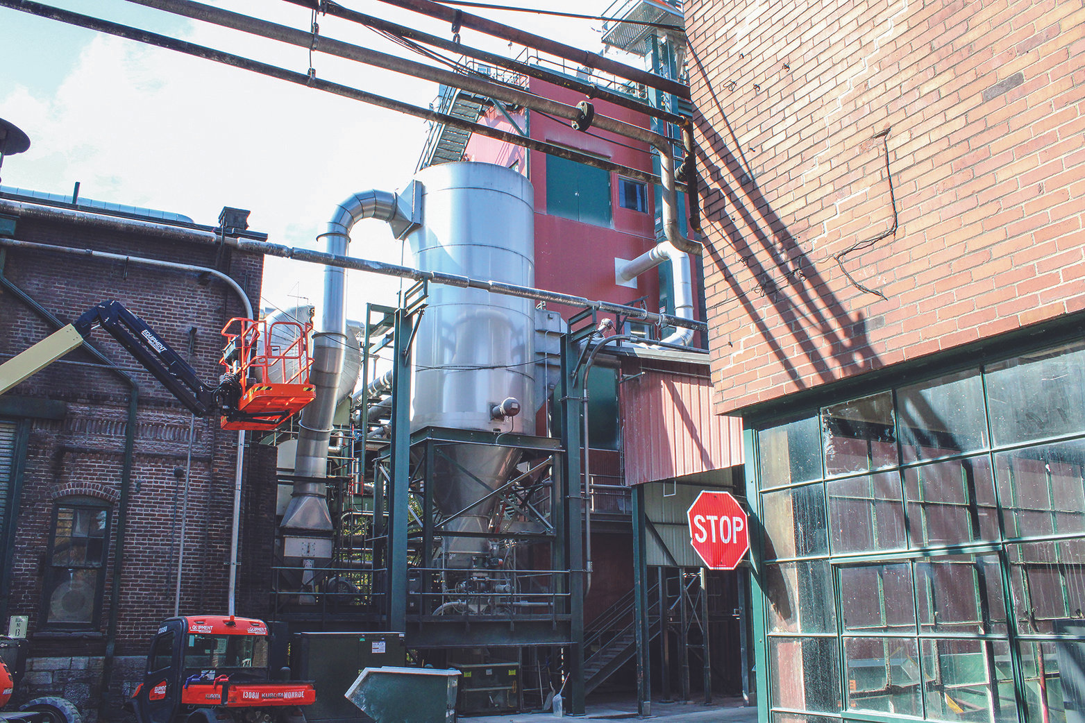 Beverage, Buffalo Trace Mill House and Grain Unload