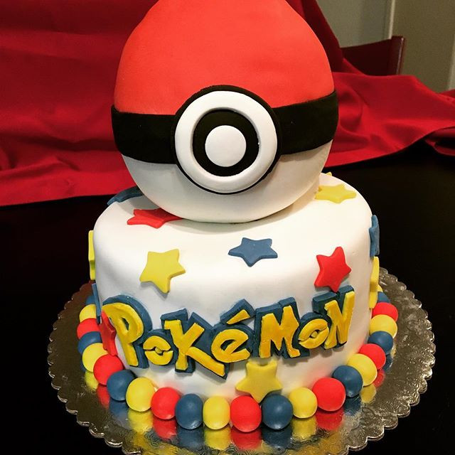 Pokemon Birthday cake
