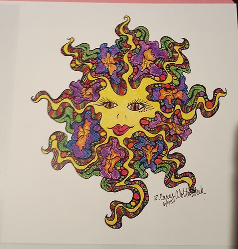 Handmade coloring book with original artwork I | Wolterbeek Whimsy