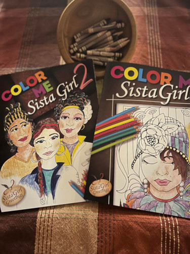 Sista Girl Coloring Books Bundle | Sista Girl Cards