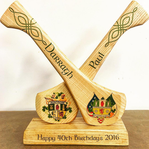 Crossed bespoke Hurley sets | Pro GAA Hurl Works