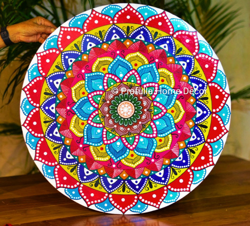 Mandala Art | Mandala Wall Hanging | Mandala Wall Hanging | Dot Mandala ...