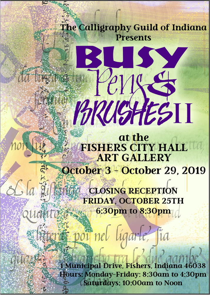 Calligraphy Guild Members Show