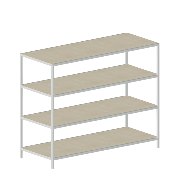 Family Revit | Rak 4 Tingkat | Dahar Engineer