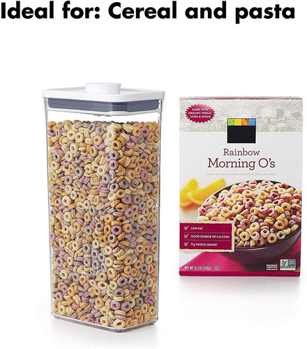 OXO Good Grips POP Container - Airtight Food Storage - 3.7 Qt Rectangle ...