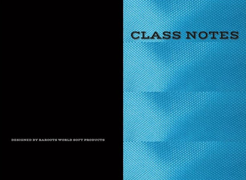 CLASS NOTES NOTEBOOK COVER - POP BLUE DESIGN | RWSP-WEBSITE