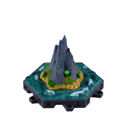 Ocean - Mountain Island | midgard Minis