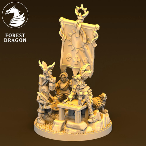 Imperial Army - General 10MM | midgard Minis