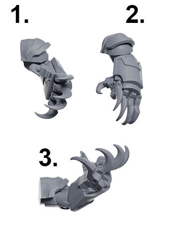 Space Bears - Makwa Marines Claws | midgard Minis