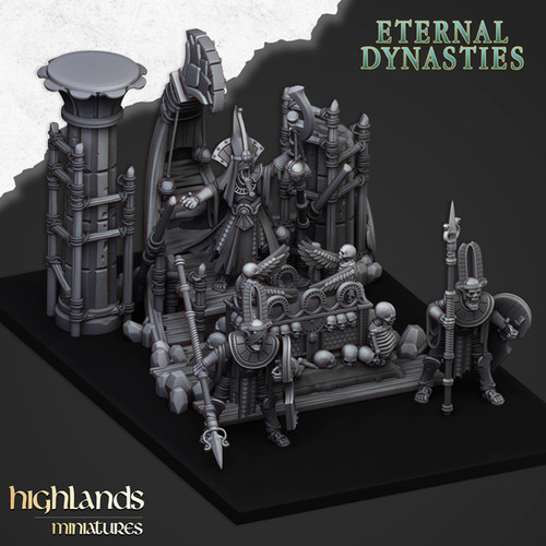 Pharaoh Funeral Ship | midgard Minis