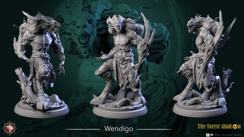 Wendigo 75MM | midgard Minis