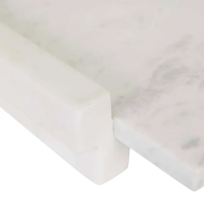 Blanco Sculptural Marble Rectangle Tray | Discovery Noosa