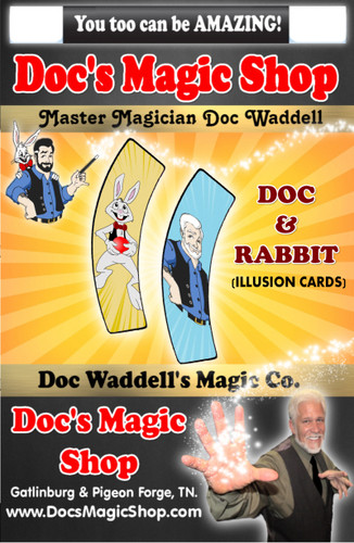 Doc and Rabbit Cards was 8.99 | magicshop